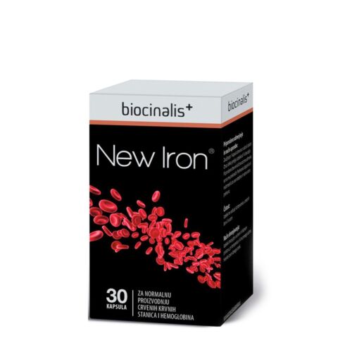 New Iron, 30 kapsuli | 24 Часа Аптека