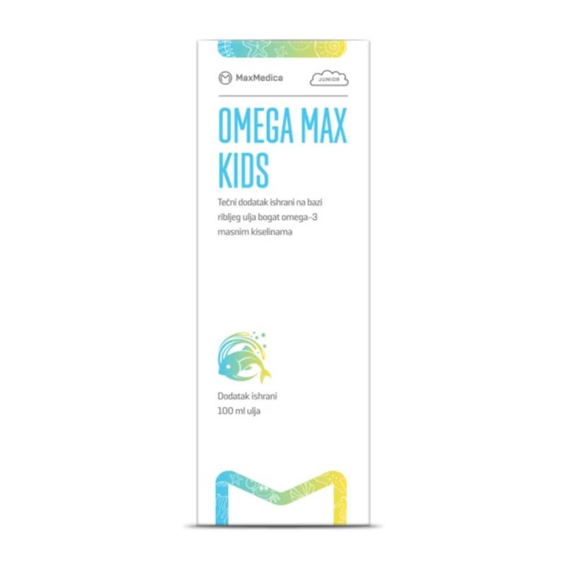 Omega Max Kids 100ml | 24 Часа Аптека