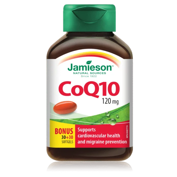 JAMIESON Coenzim Q10 120mg | 24 Часа Аптека