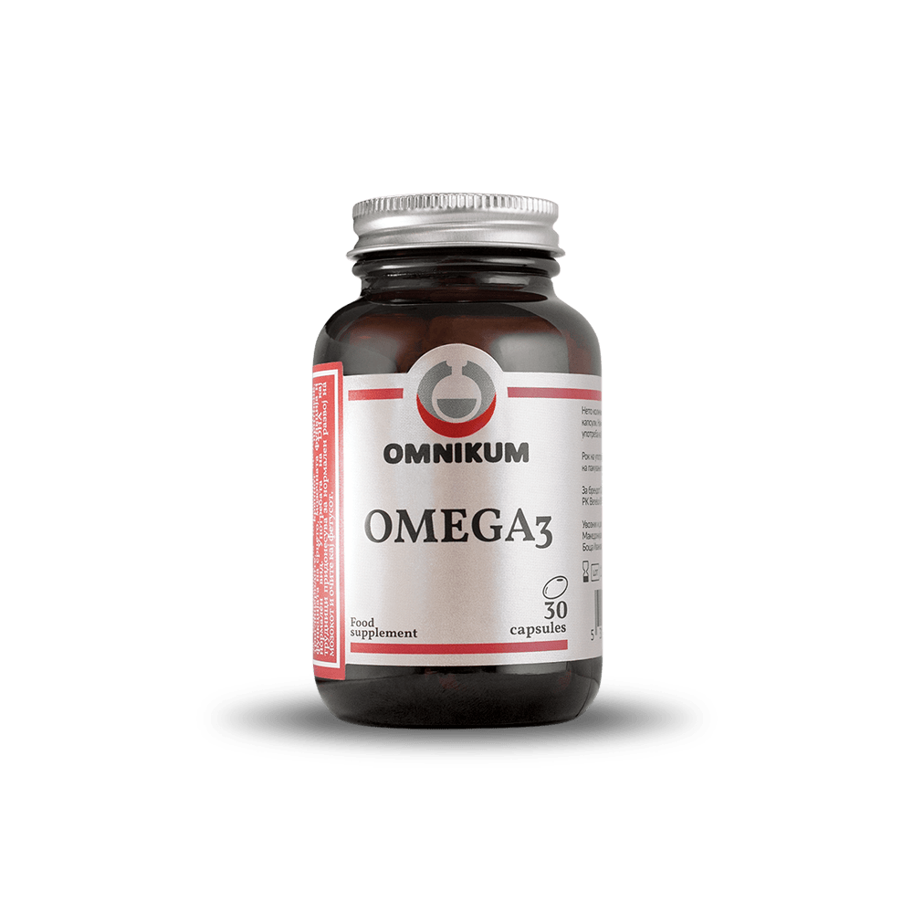 Omnikum Omega 3, 1400mg, 30 капсули | 24 Часа Аптека