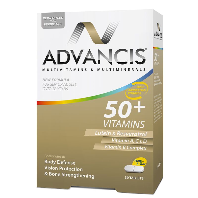 ADVANCIS 50+ VITAMINS | 24 Часа Аптека