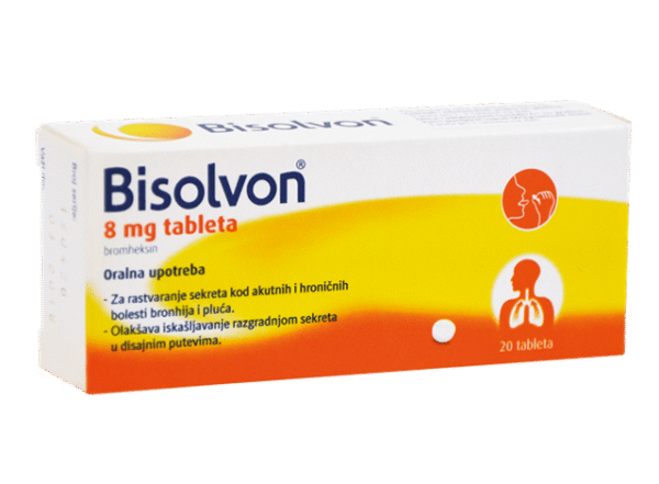 BISOLVON таблети | 24 Часа Аптека
