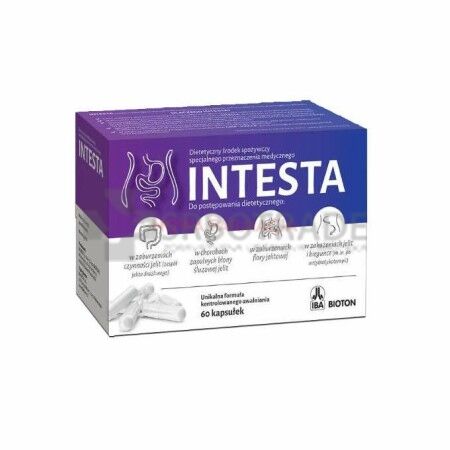 INTESTA 60 капсули | 24 Часа Аптека