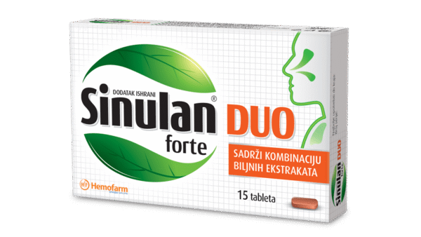 Sinulan DUO Forte, 15 таблети | 24 Часа Аптека