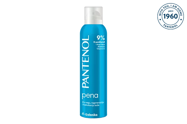 Pantenol 9% пена, 150ml | 24 Часа Аптека
